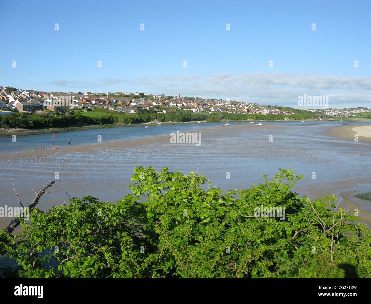 River gannel estuary hi-res stock photography and images - Alamy