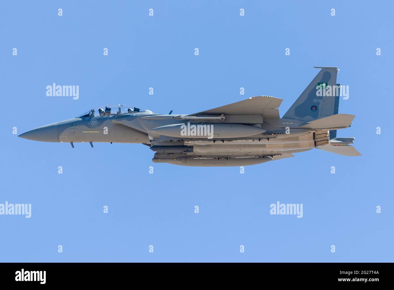 A Royal Saudi AIr Force F-15SA Strike Eagle Stock Photo - Alamy