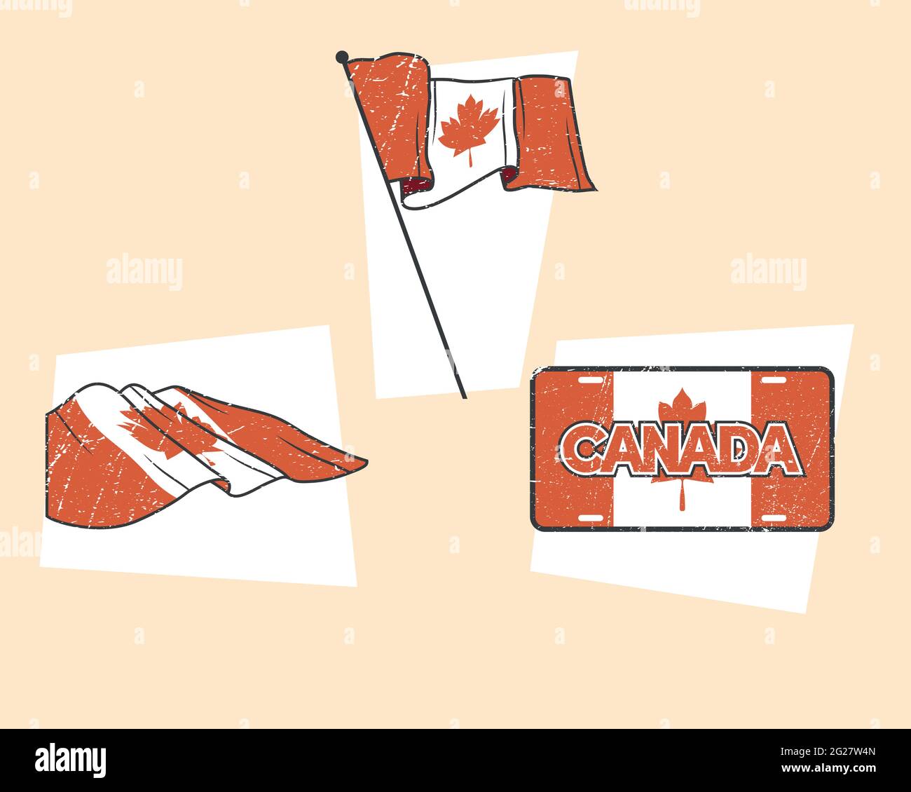 Canada day celebration items hi-res stock photography and images - Alamy