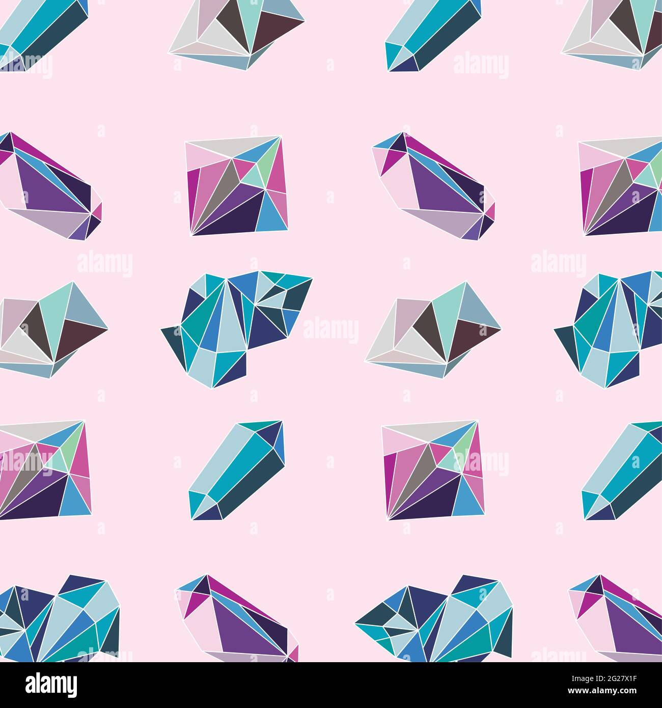 Quartz gems Stock Vector Images - Alamy