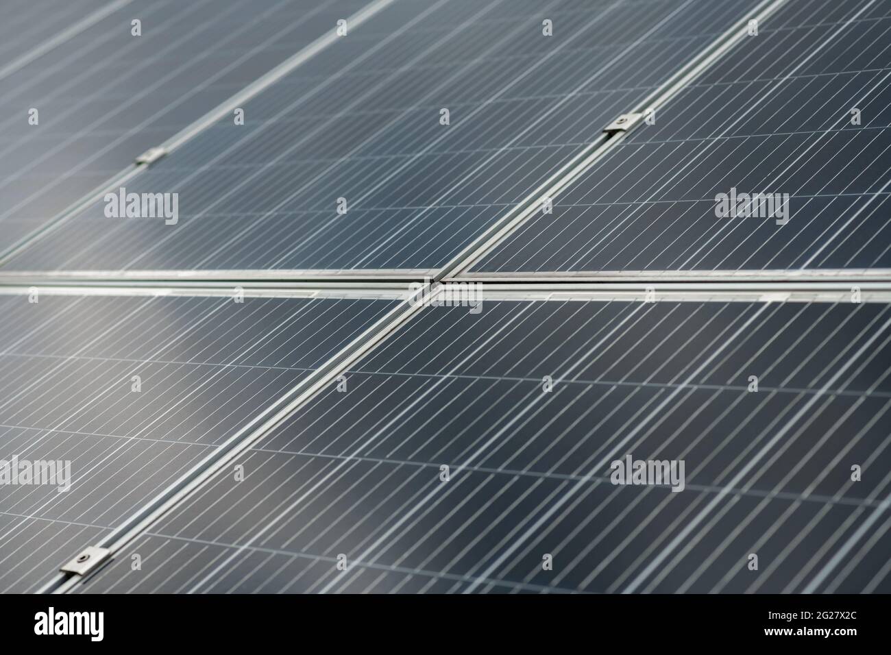 Large dark gray solar panel surface Stock Photo - Alamy