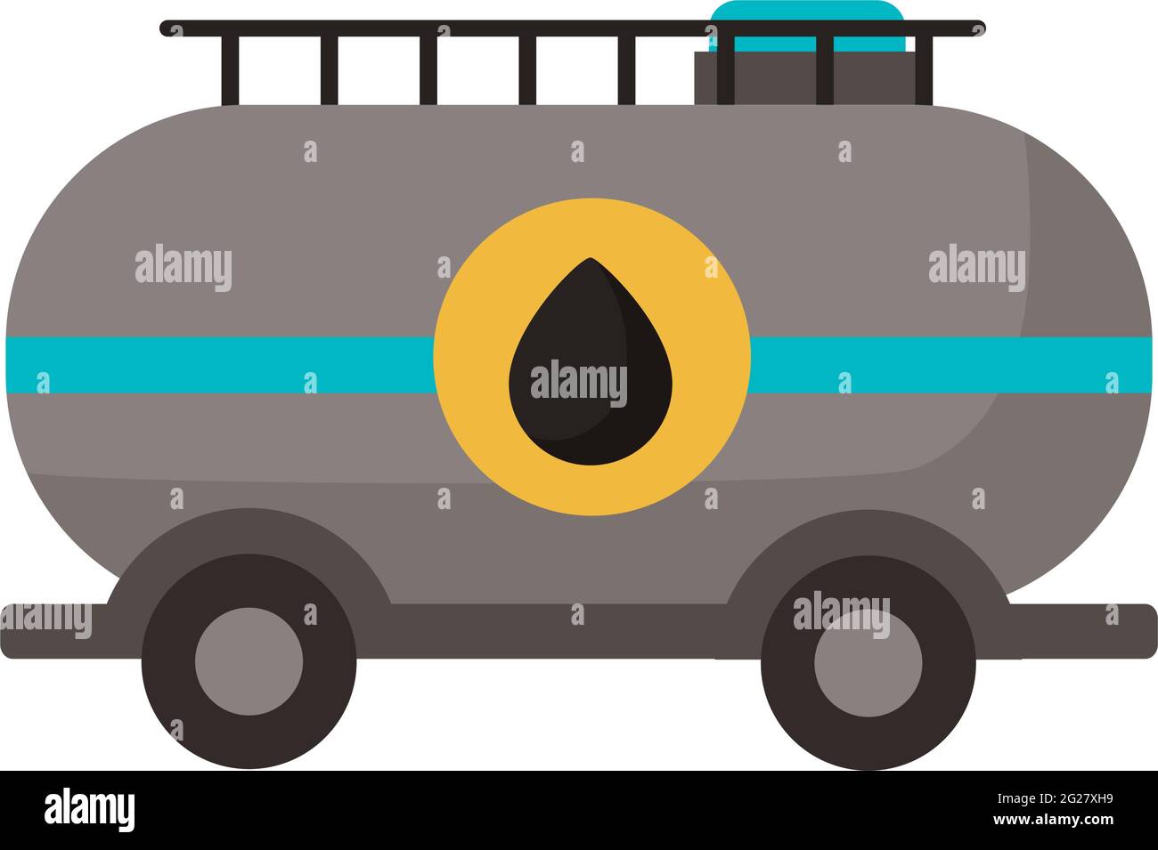oil industry tank trailer icon Stock Vector Image & Art - Alamy