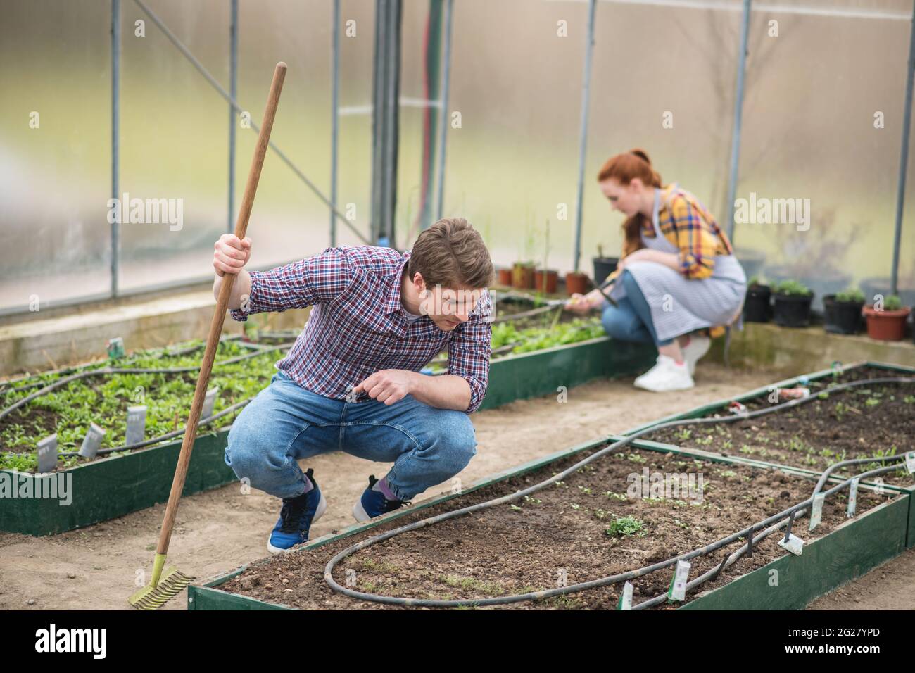 Woman contemplating in busy hi-res stock photography and images - Alamy