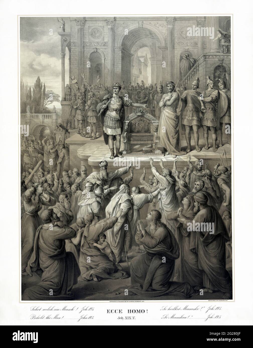 Image ecce homo jesus christ hi-res stock photography and images - Alamy