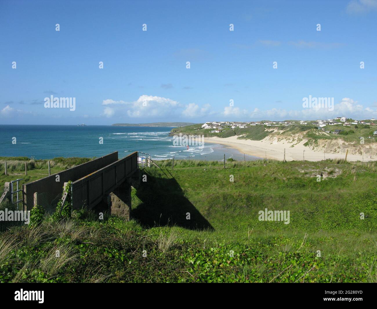 St Ives. South west coast path. North Cornwall. West country. England ...