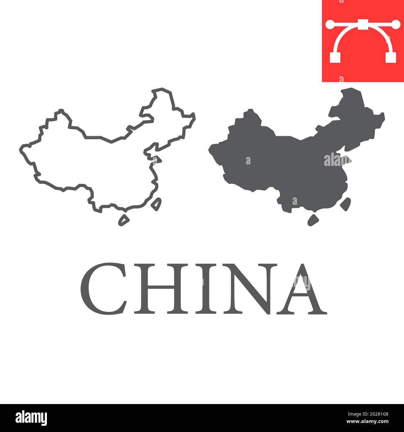 Beijing map Stock Vector Images - Alamy