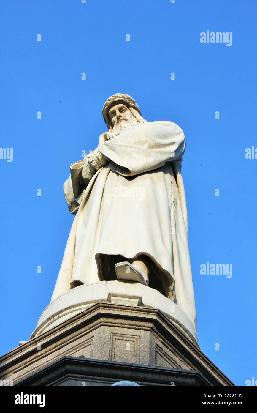 Drawn by leonardo da vinci hi-res stock photography and images - Alamy