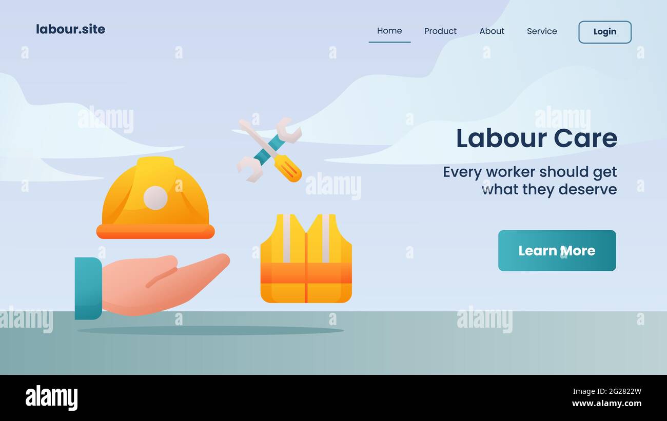 labour care campaign for web website home homepage landing page banner ...