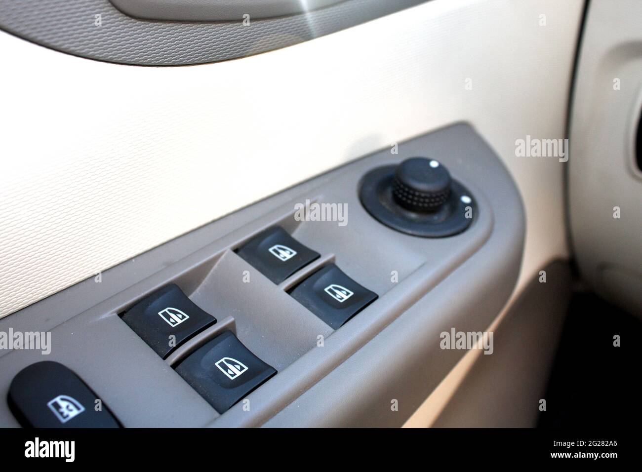 window switches in the car Stock Photo - Alamy
