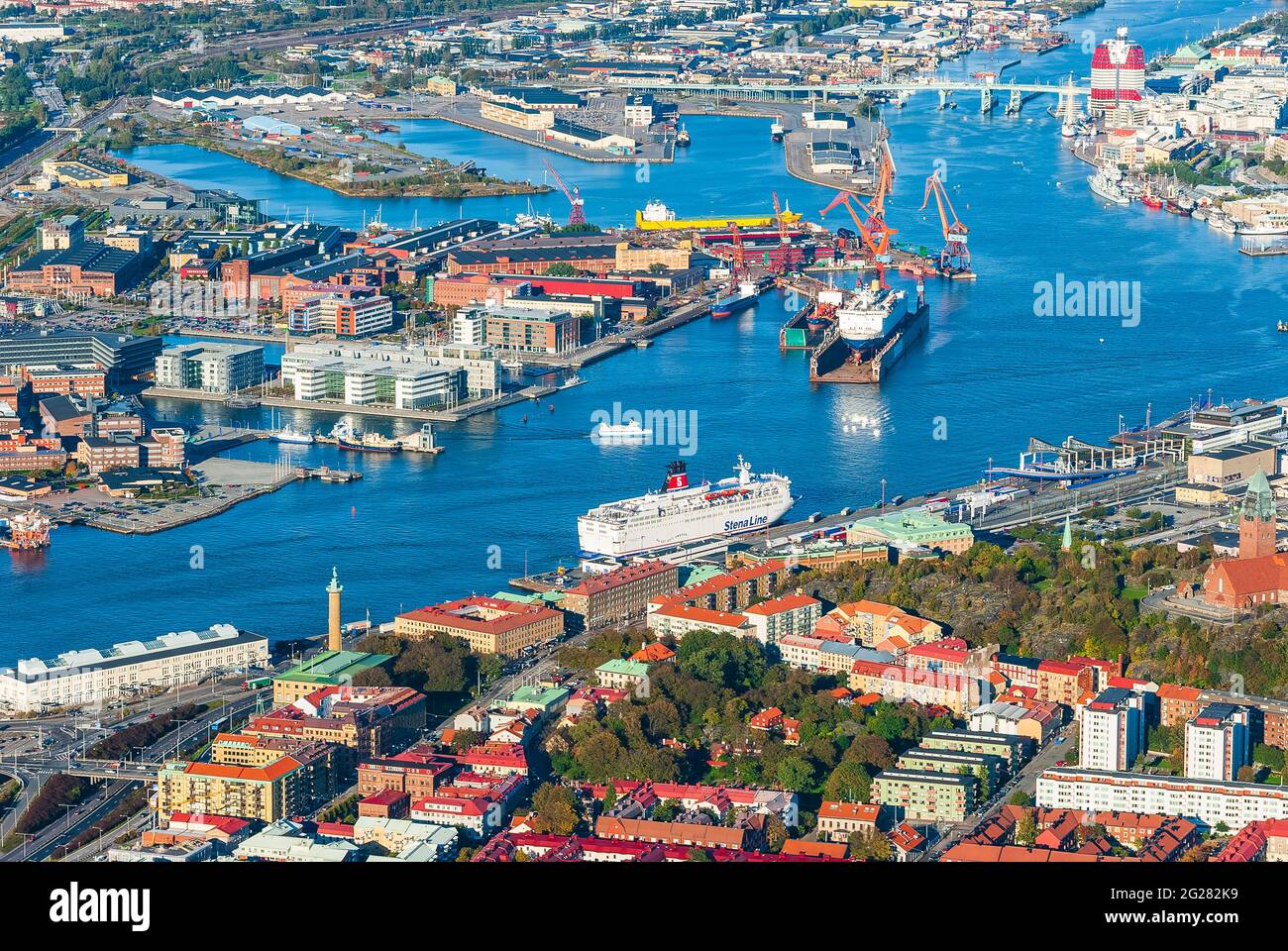 Aerial view of gothenburg hi-res stock photography and images - Alamy