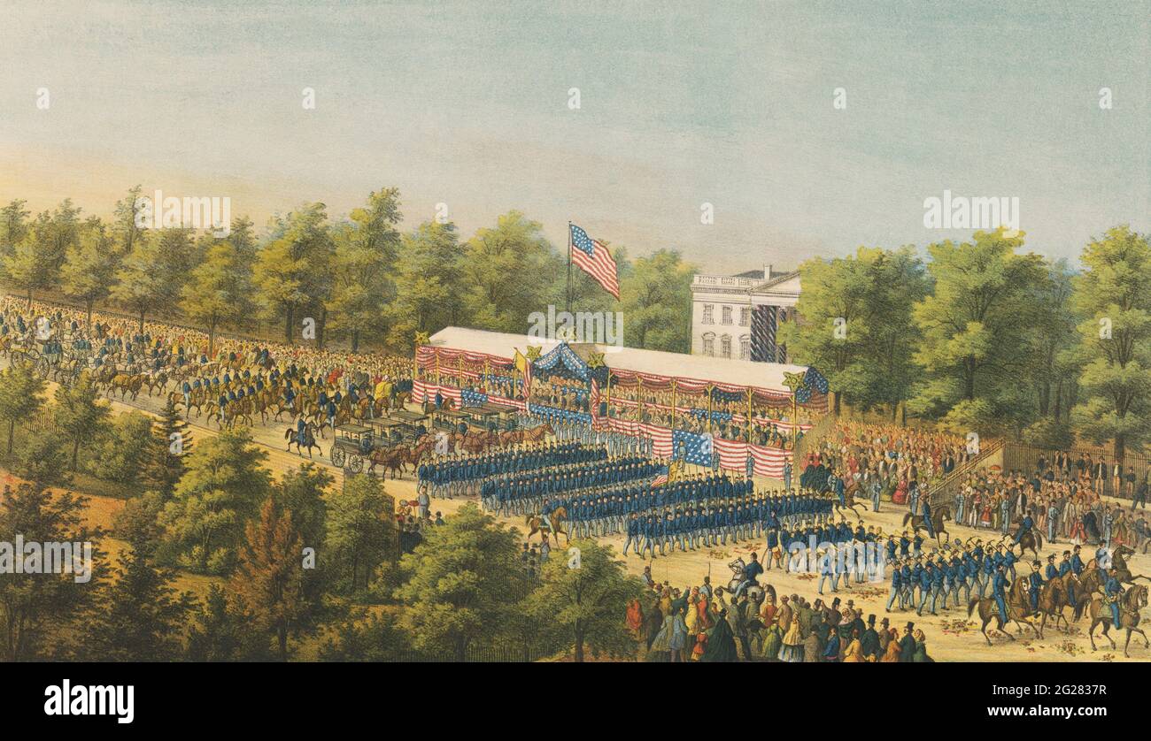 May 23 1865 - The glorious Army of the Potomac marching through ...