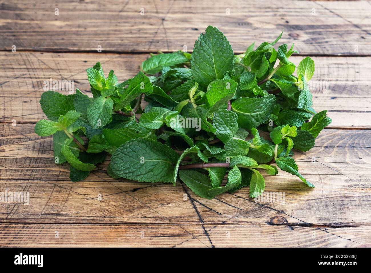 Sprigs of peppermint hi-res stock photography and images - Alamy