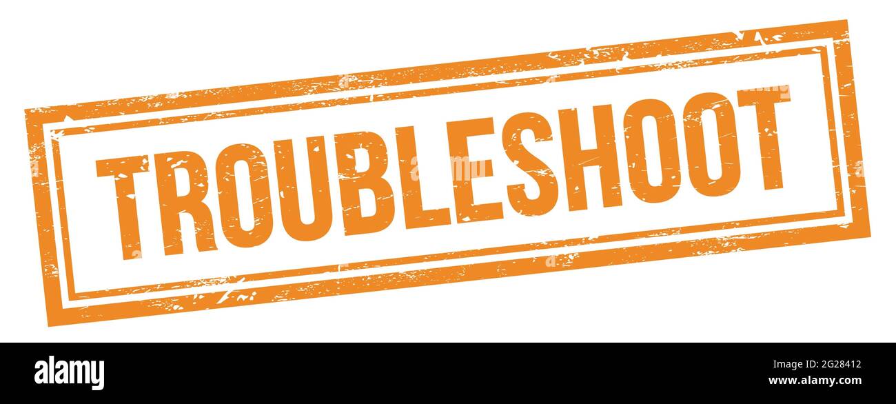 Troubleshoot word hi-res stock photography and images - Alamy