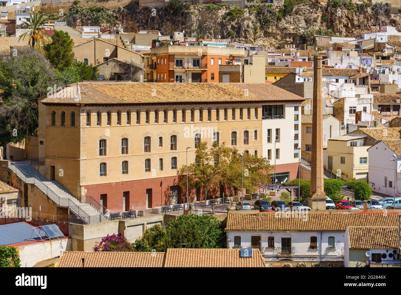 Industrial chimney spain hi-res stock photography and images - Alamy