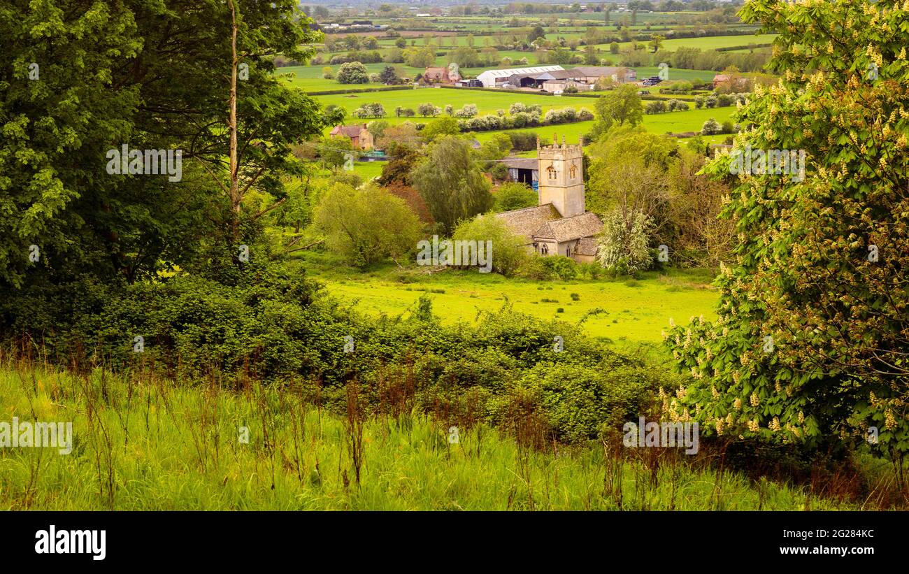 St John the Baptist church, Oxenton, Gloucestershire Stock Photo - Alamy