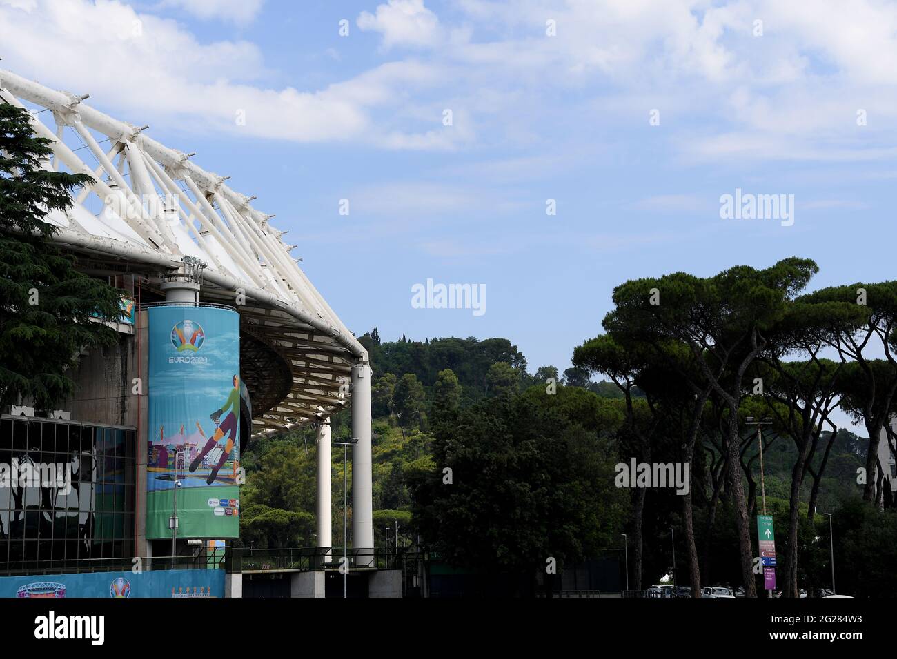Rome's stadio olimpico hi-res stock photography and images - Alamy