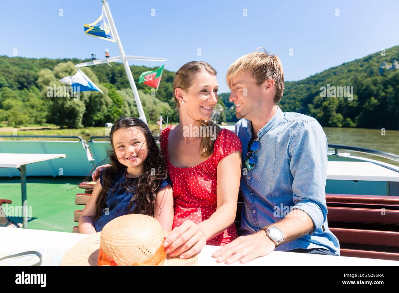 Danube river cruise family hi-res stock photography and images - Alamy