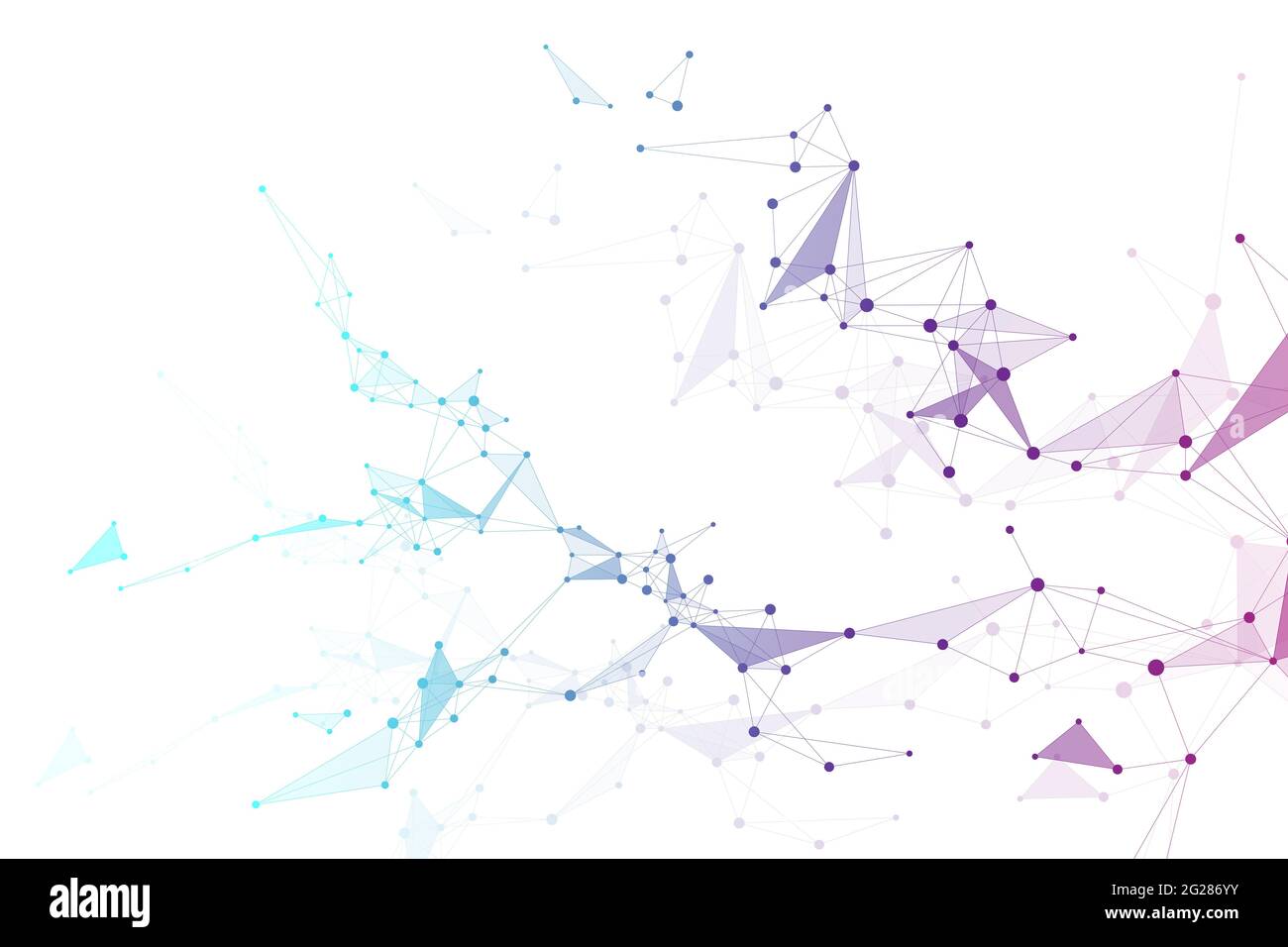 Structure molecule and communication. Dna, atom, neurons. Scientific ...