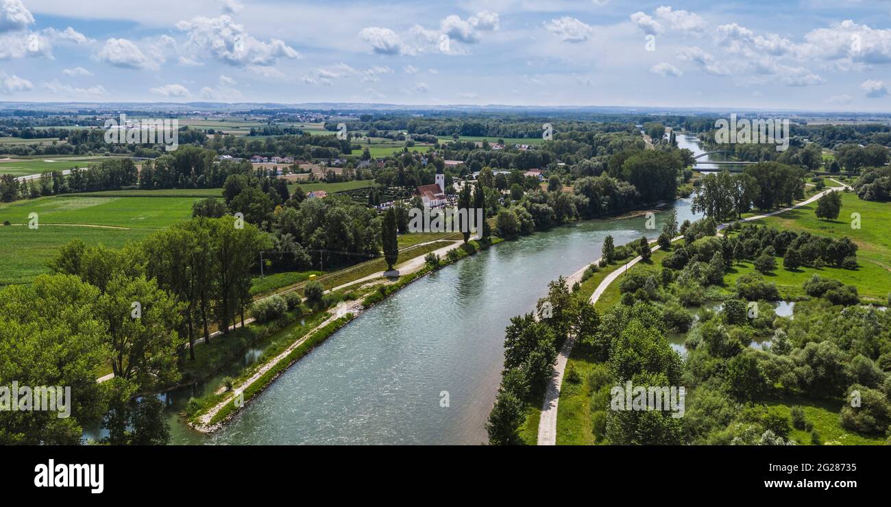 The estuary of the Isar, a jewel of Bavarian floodplain landscapes ...