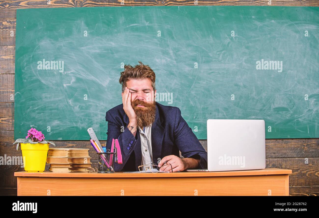 Educators more stressed work than average people. High level fatigue ...