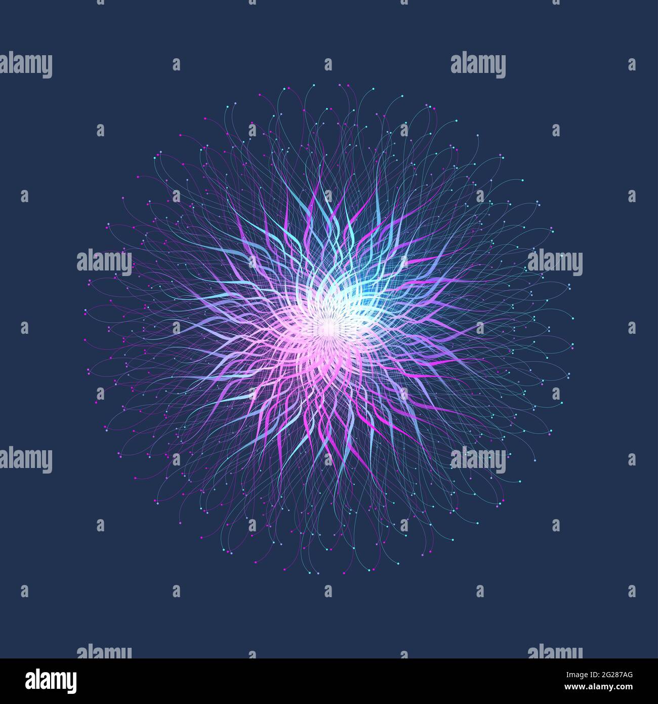 Scientific illustration genetic engineering and gene manipulation ...