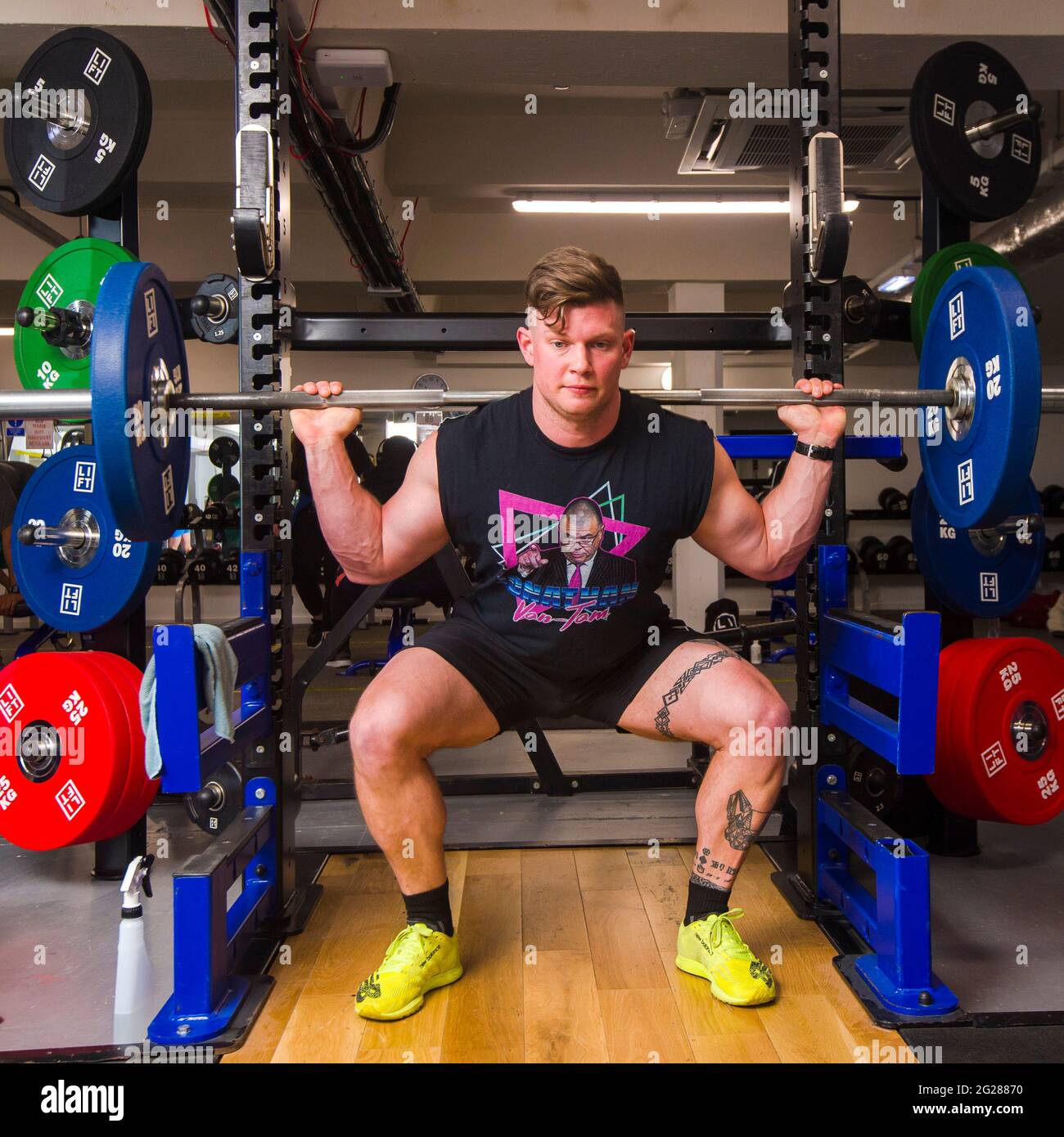 Lift Gym owners Andy Smith and Laura Morrison in Edinburgh clean ...