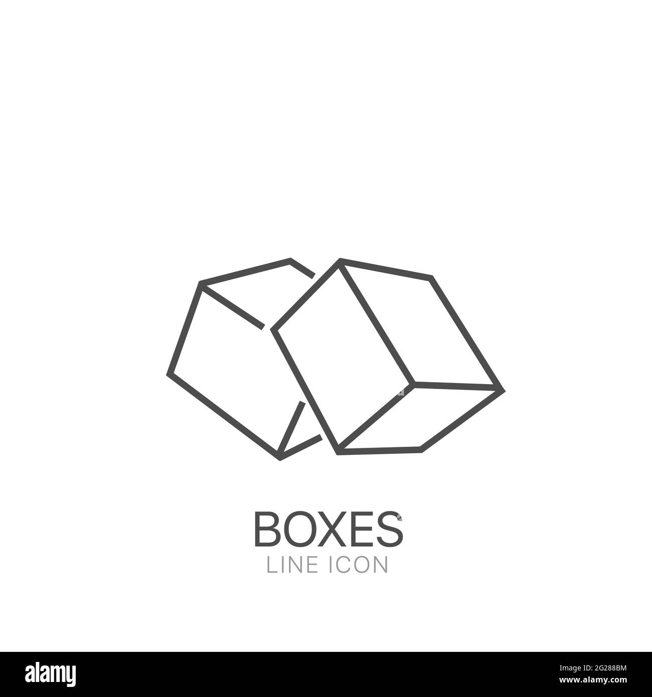 Folded cardboard Stock Vector Images - Alamy