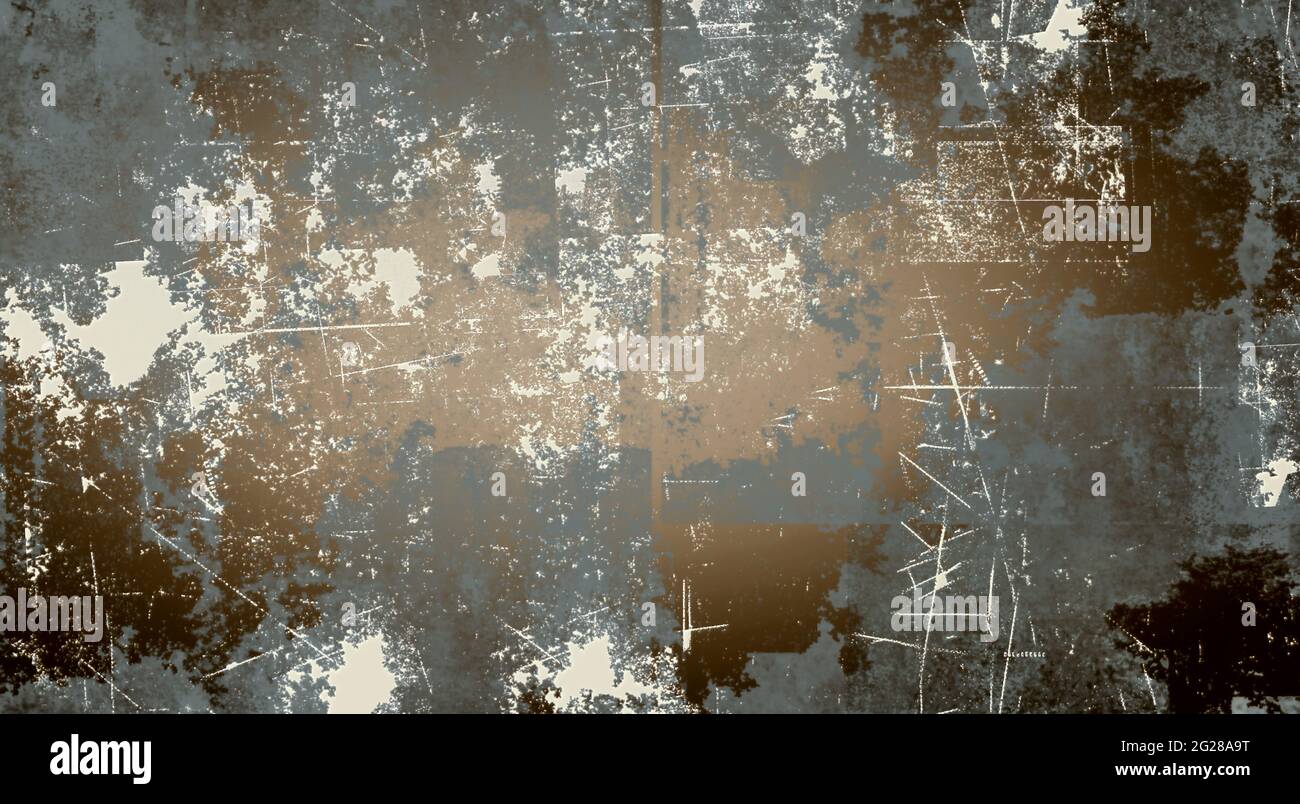 Gray-brown background in the style of grunge Stock Photo - Alamy