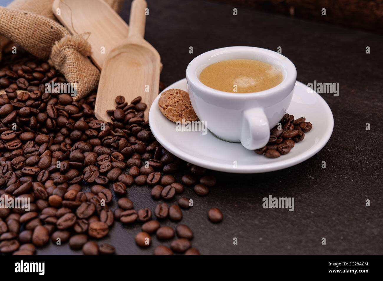 Roasting coffee beans smoke on hi-res stock photography and images - Alamy