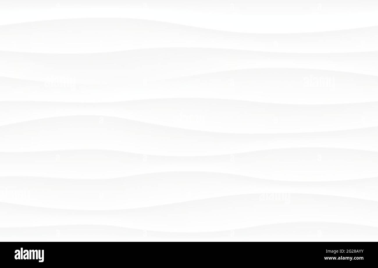 Wavy seamless pattern. Wave line background. 3D vector texture Stock ...