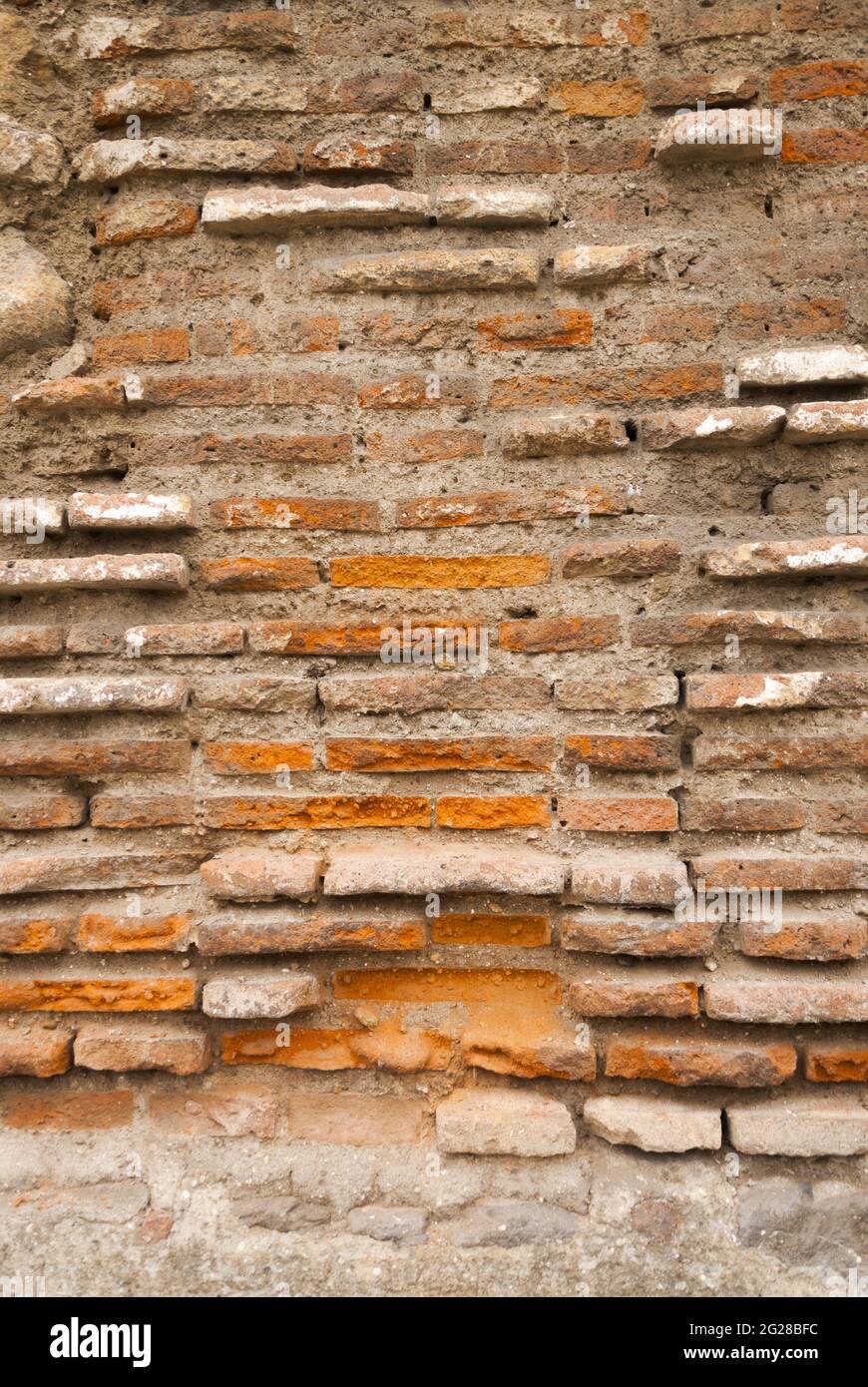 Textures generated in paintings on walls exposed to the elements in the ...