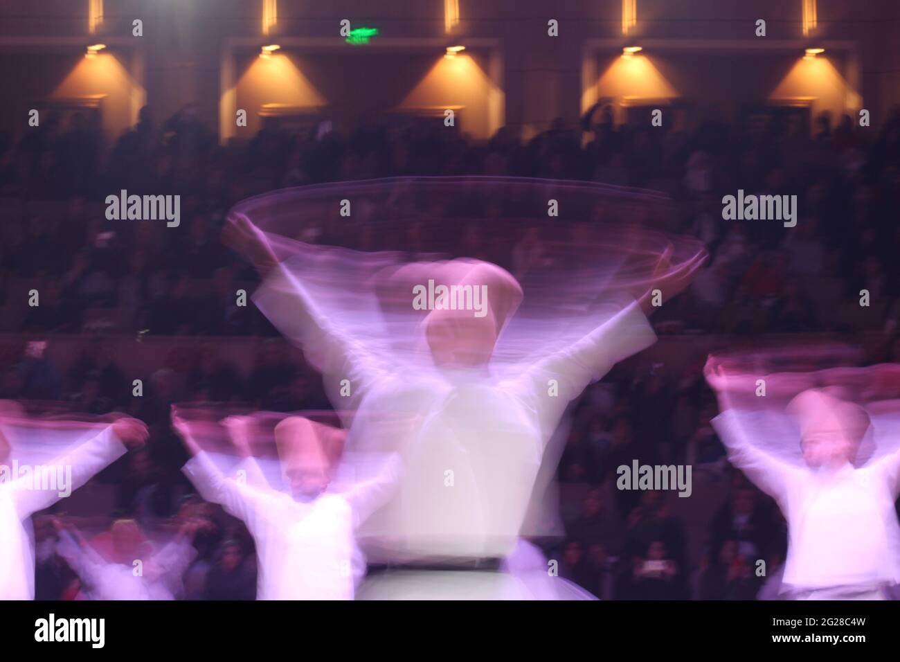 whirling ceremony and whirling dervish Stock Photo - Alamy