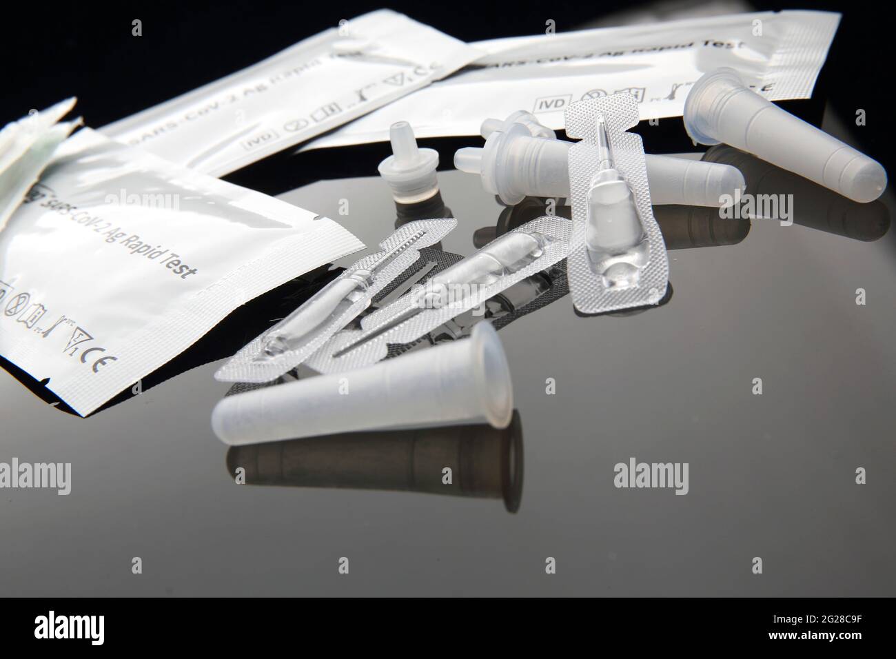 antigenní test, test, Covid-19, test na covid-19, testovací souprava ...