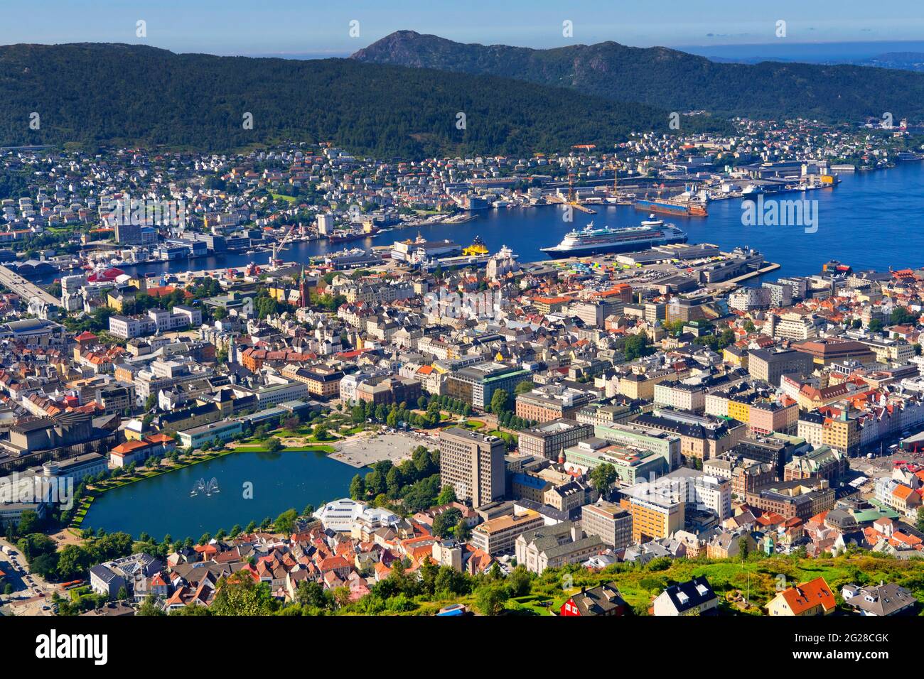 Classic view of bergen hi-res stock photography and images - Alamy