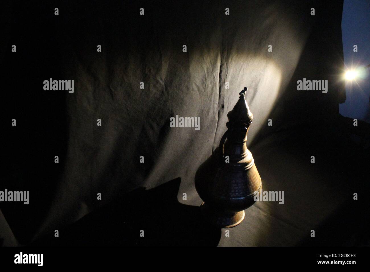 authentic copper jug Stock Photo - Alamy