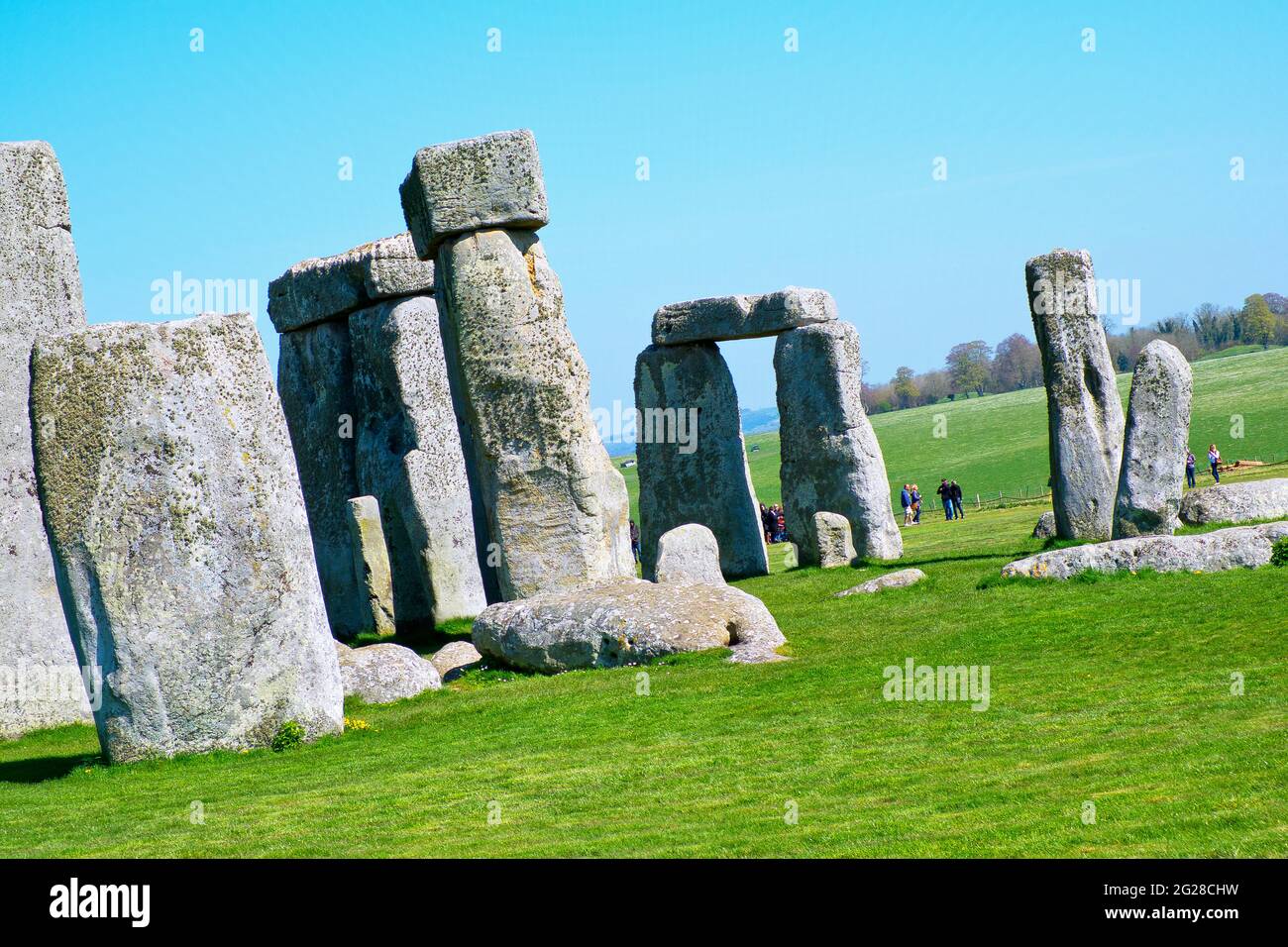 Neolithic Ruins Stonehenge, UNESCO World Heritage Site, Salisbury ...