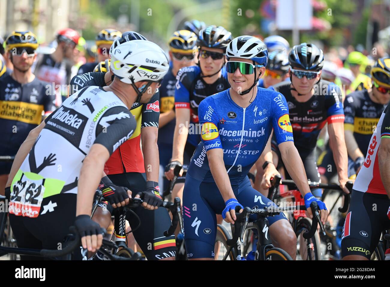 Belgian Remco Evenepoel of Deceuninck - Quick-Step pictured at the ...