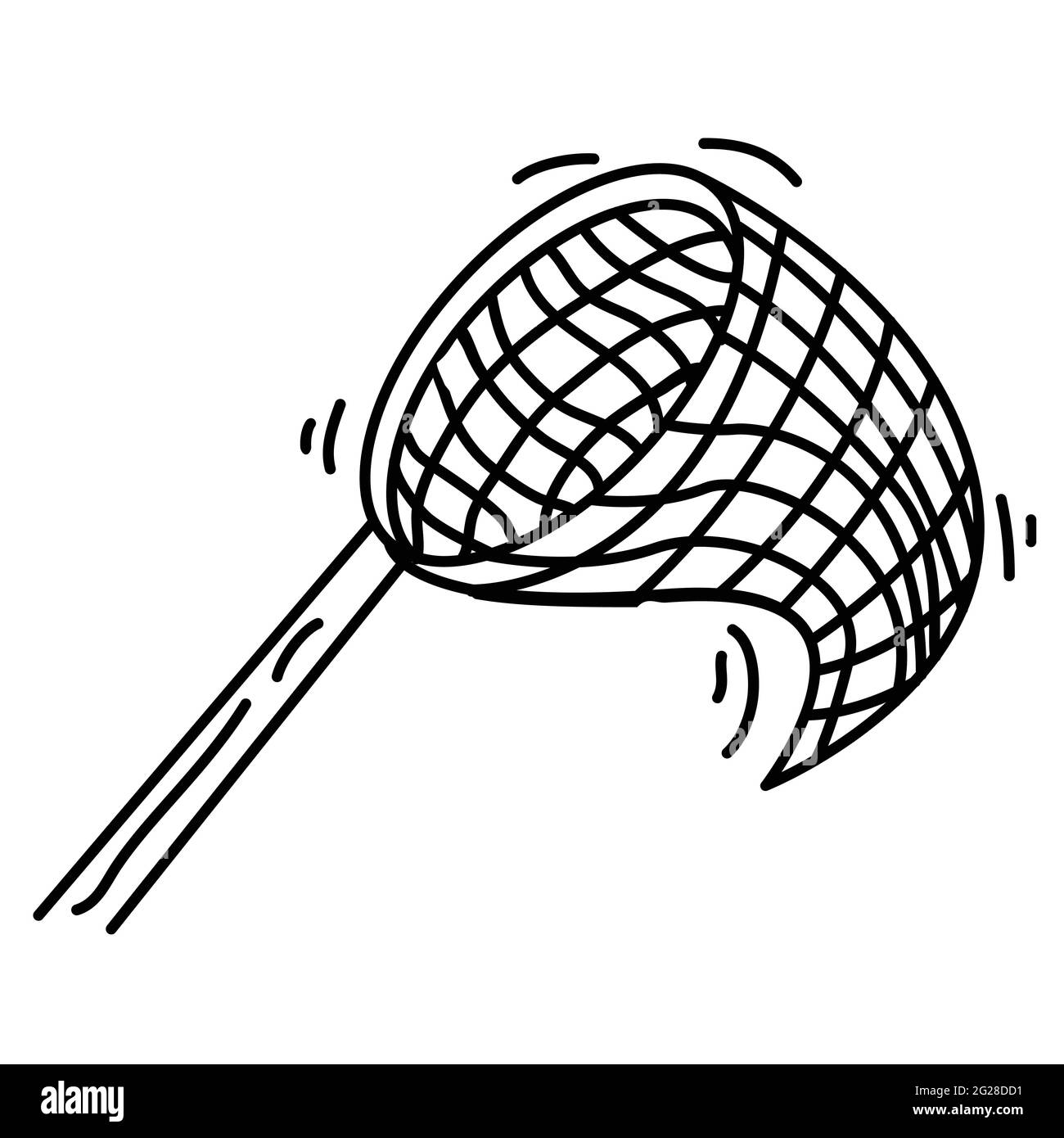 Bug Net Clipart Black And White