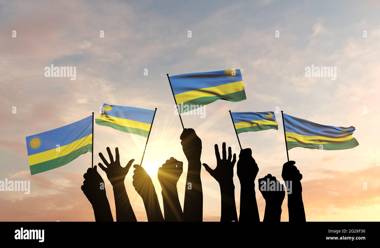 Hutu Vs Tutsi Flags