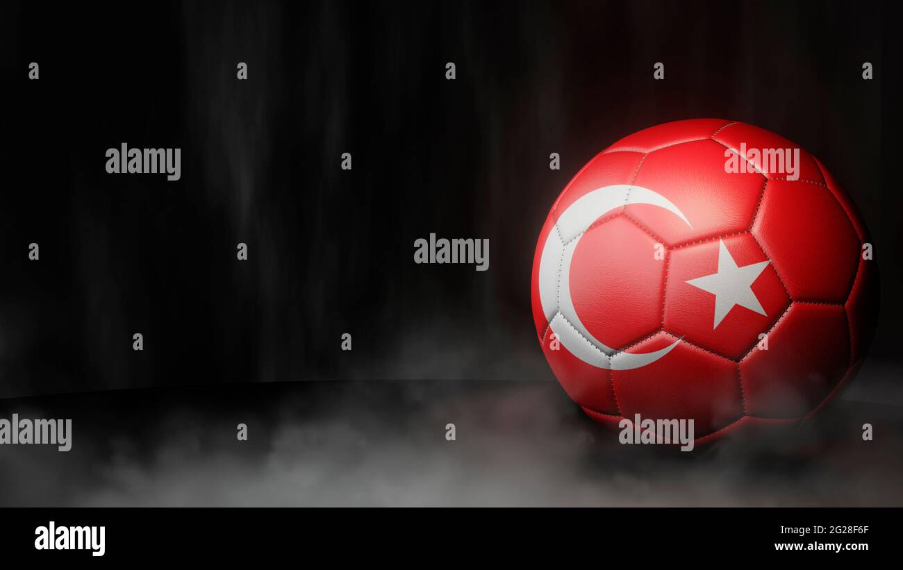 Soccer ball national flag turkey hi-res stock photography and images ...