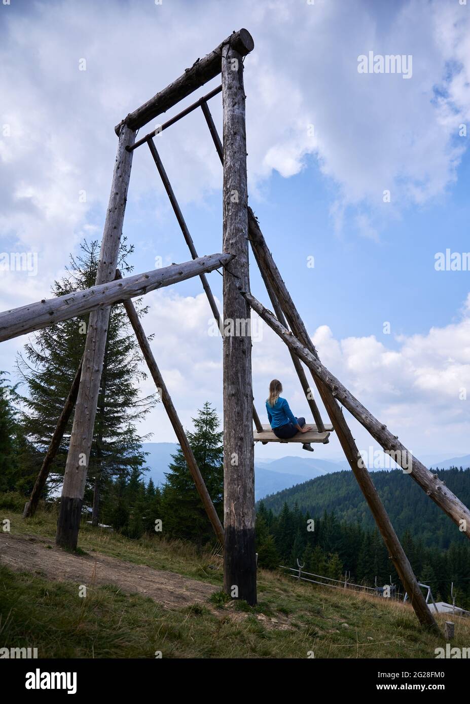 Giant swing swinging hi-res stock photography and images - Alamy