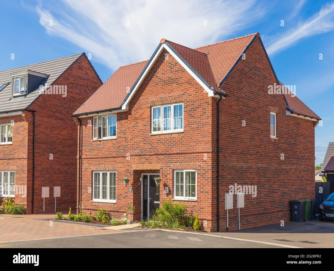 Detached new build home. Essex. UK Stock Photo - Alamy