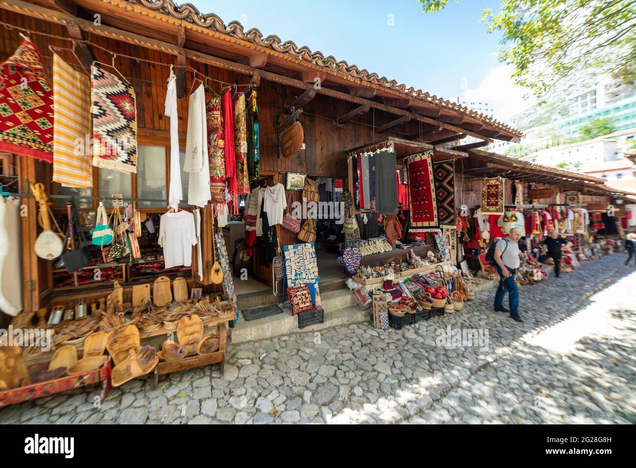 Albania kruje the old bazaar hi-res stock photography and images - Alamy