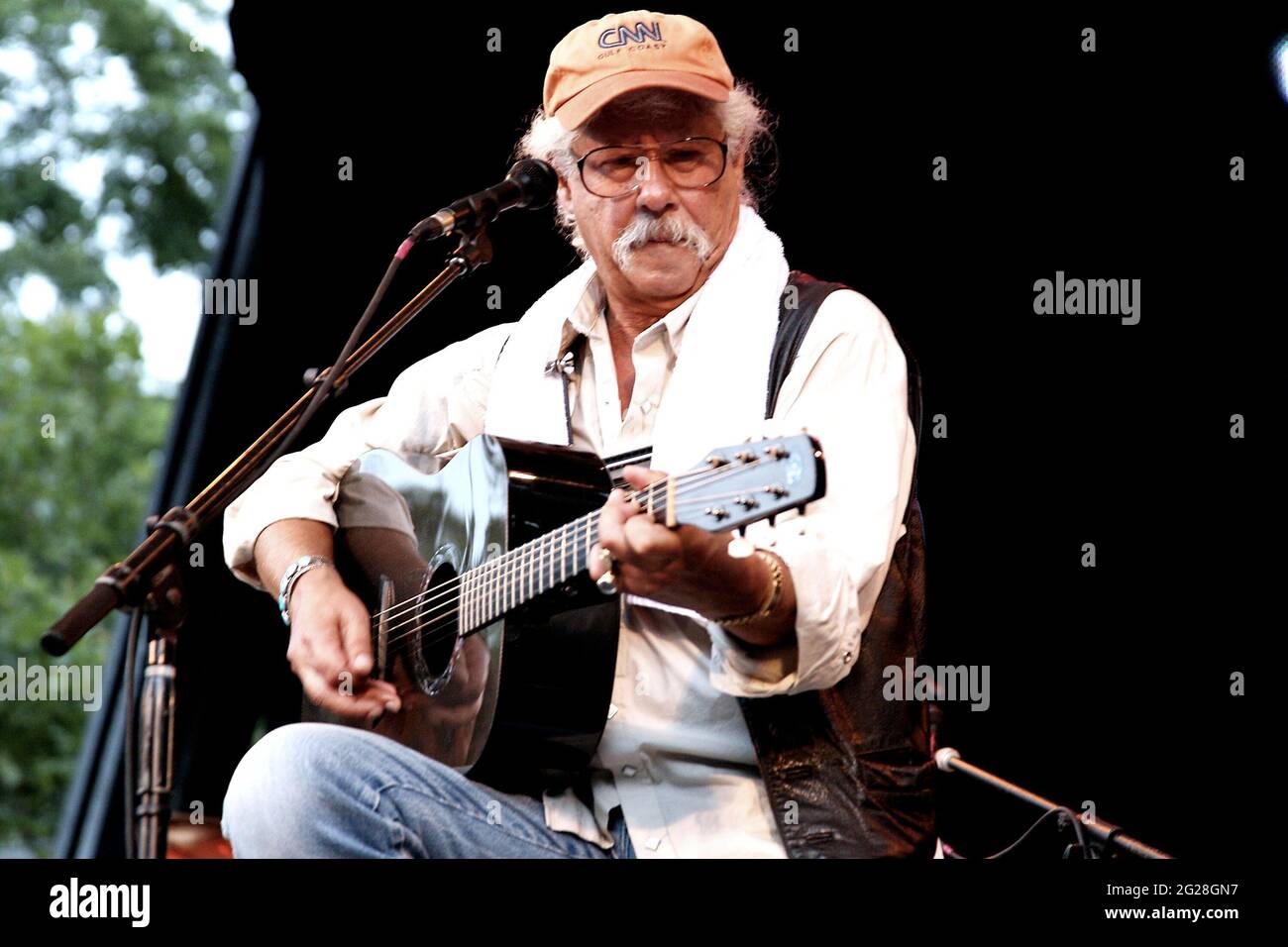 New York, NY, USA. 15 July, 2012. Arlo Guthrie performs at the Guthrie ...