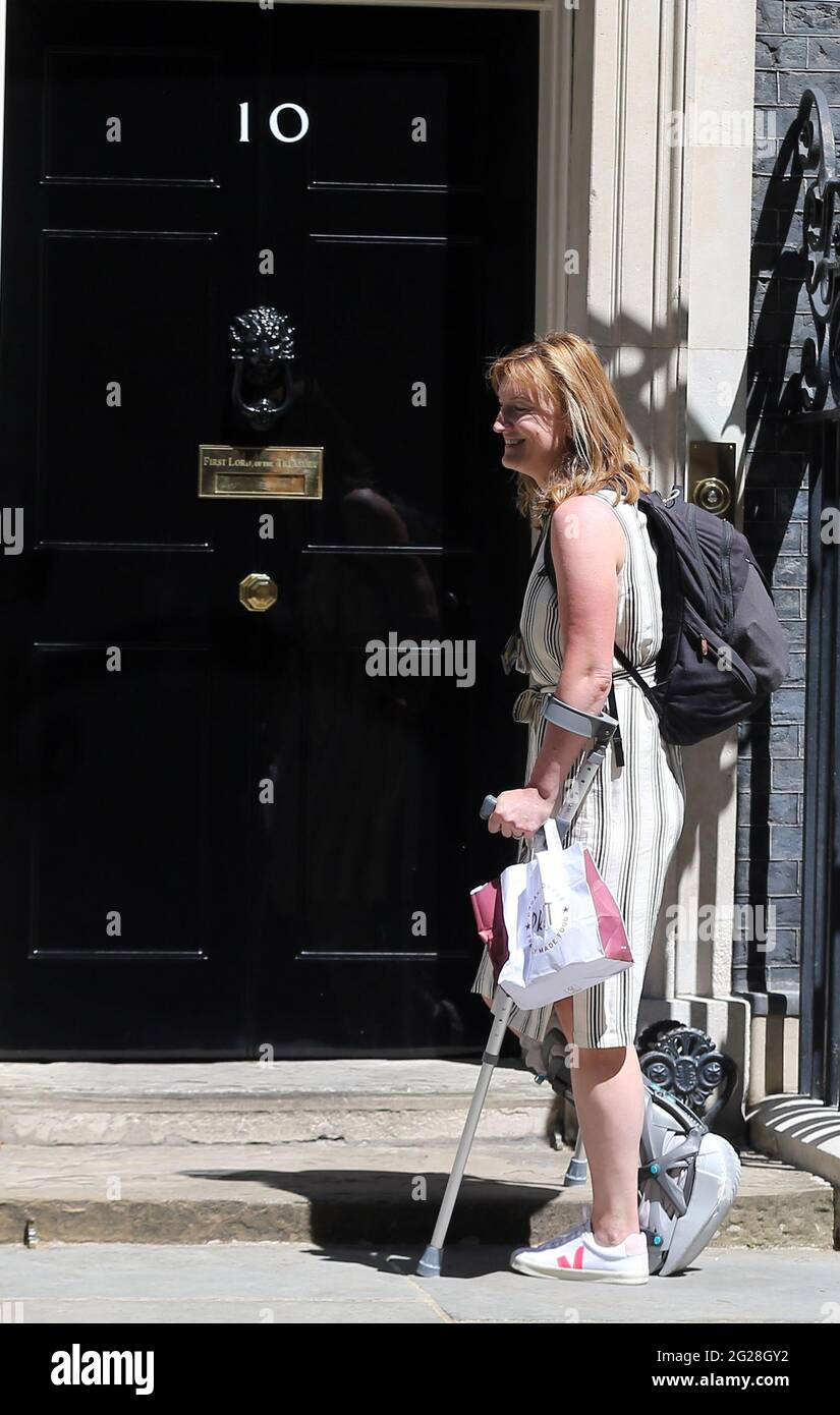 London, England, UK. 9th June, 2021. UK Prime Minister's Press ...