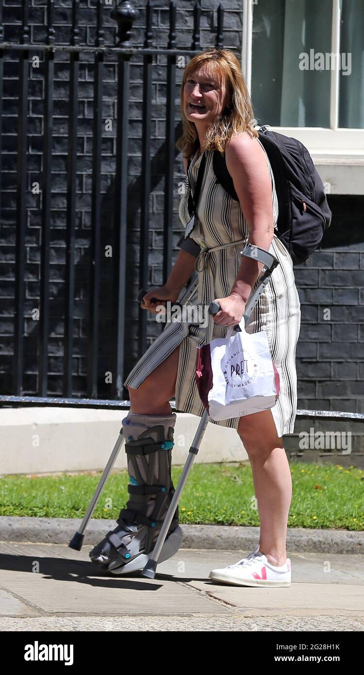 London, England, UK. 9th June, 2021. UK Prime Minister's Press ...