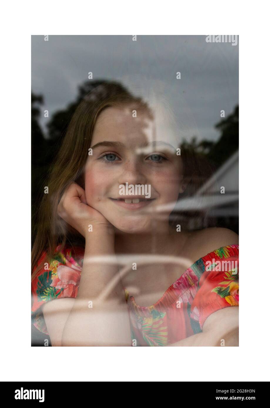 isolation portraits Caitlin Rigby Stock Photo - Alamy