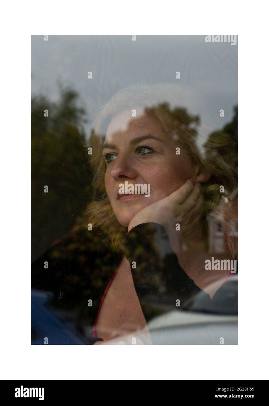 isolation portraits Caitlin Rigby Stock Photo - Alamy