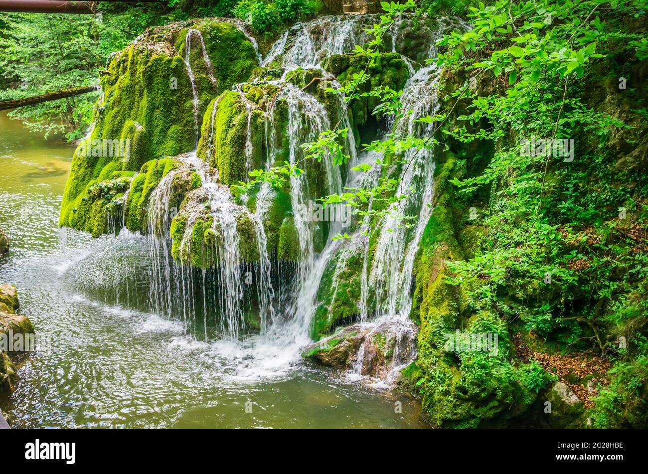 Bigar waterfall on Minis River, Romania. One of the most beautiful ...