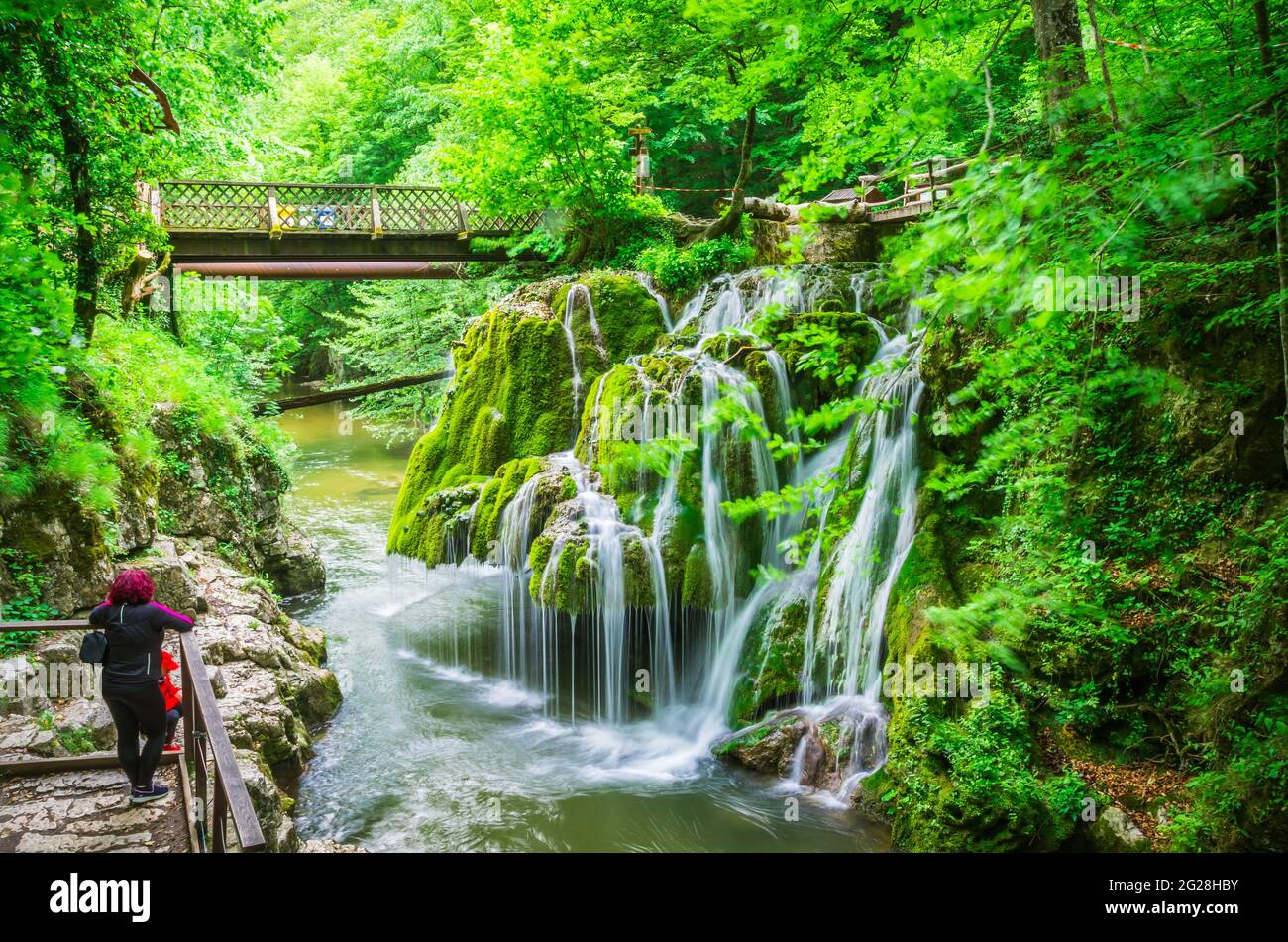 Bigar waterfall on Minis River, Romania. One of the most beautiful ...